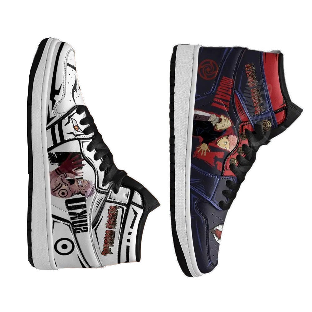 Sukuna and Itadori Sneakers Custom Anime Shoes - Etsy Australia