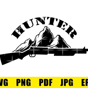 Hunt Svg, Hunting Svg, Deer Head Svg, Hunter Svg, Deer Hunting Svg ...