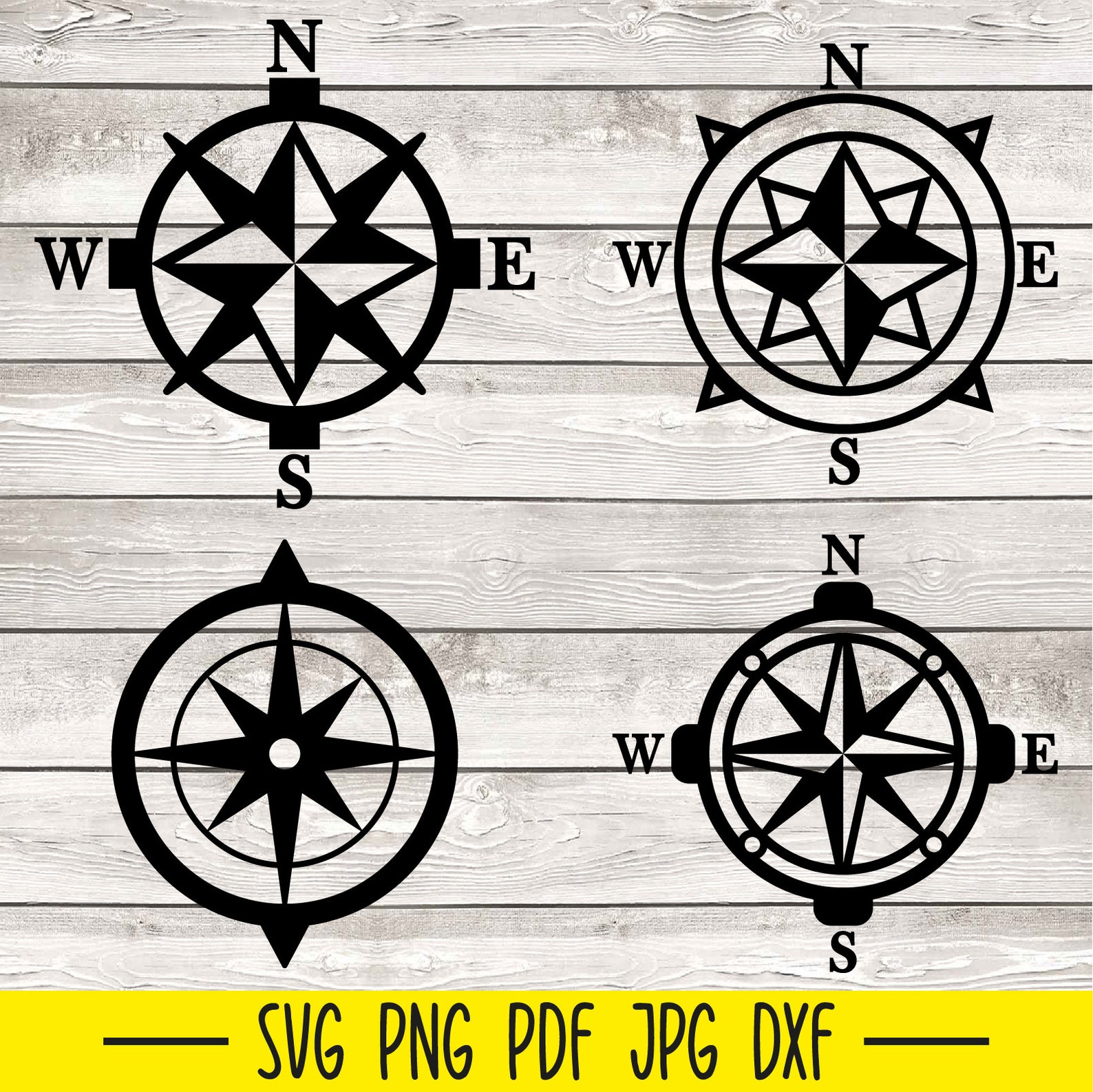 Compass Svg, Compass Clipart, Compass Png, Adventure Svg, Compass ...