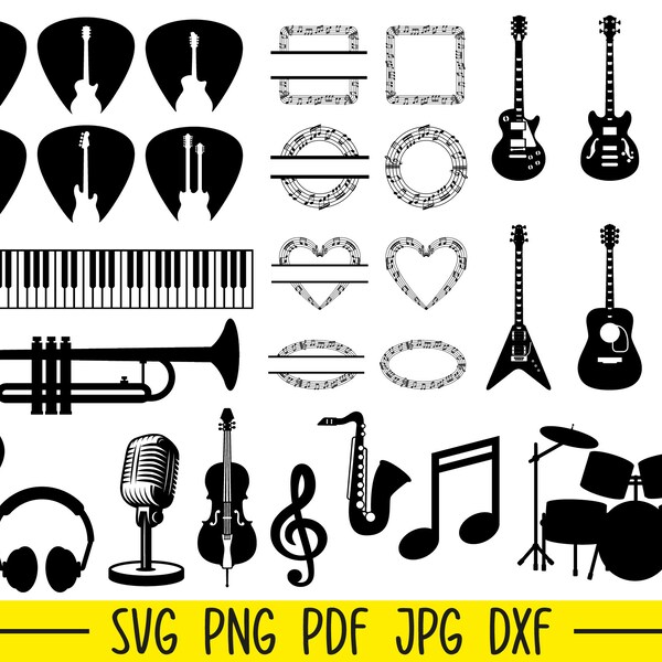 Country Guitar Svg - Etsy