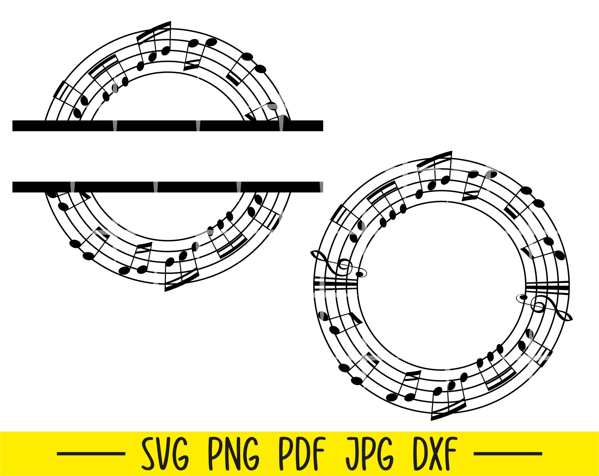 Musical Notes Wallpaper Border