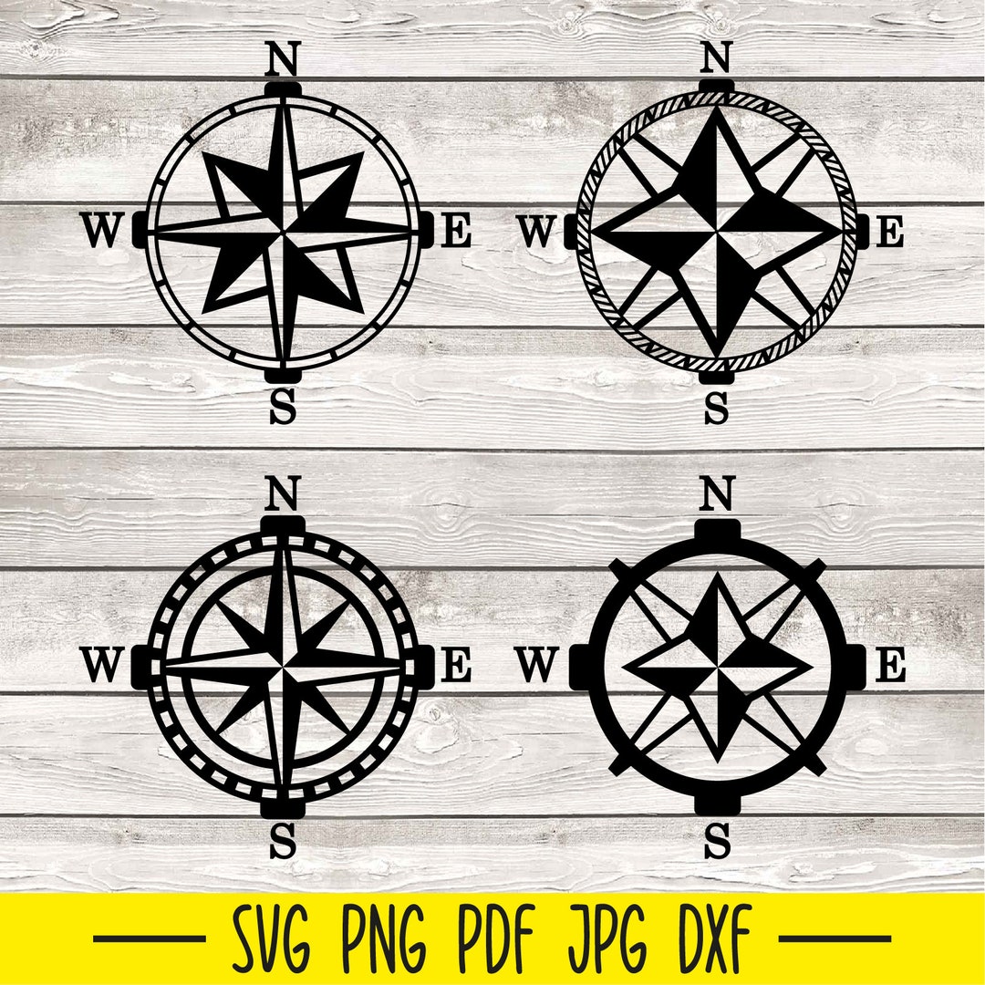 Compass Svg, Compass Clipart, Compass Png, Compass Vector, Adventure ...