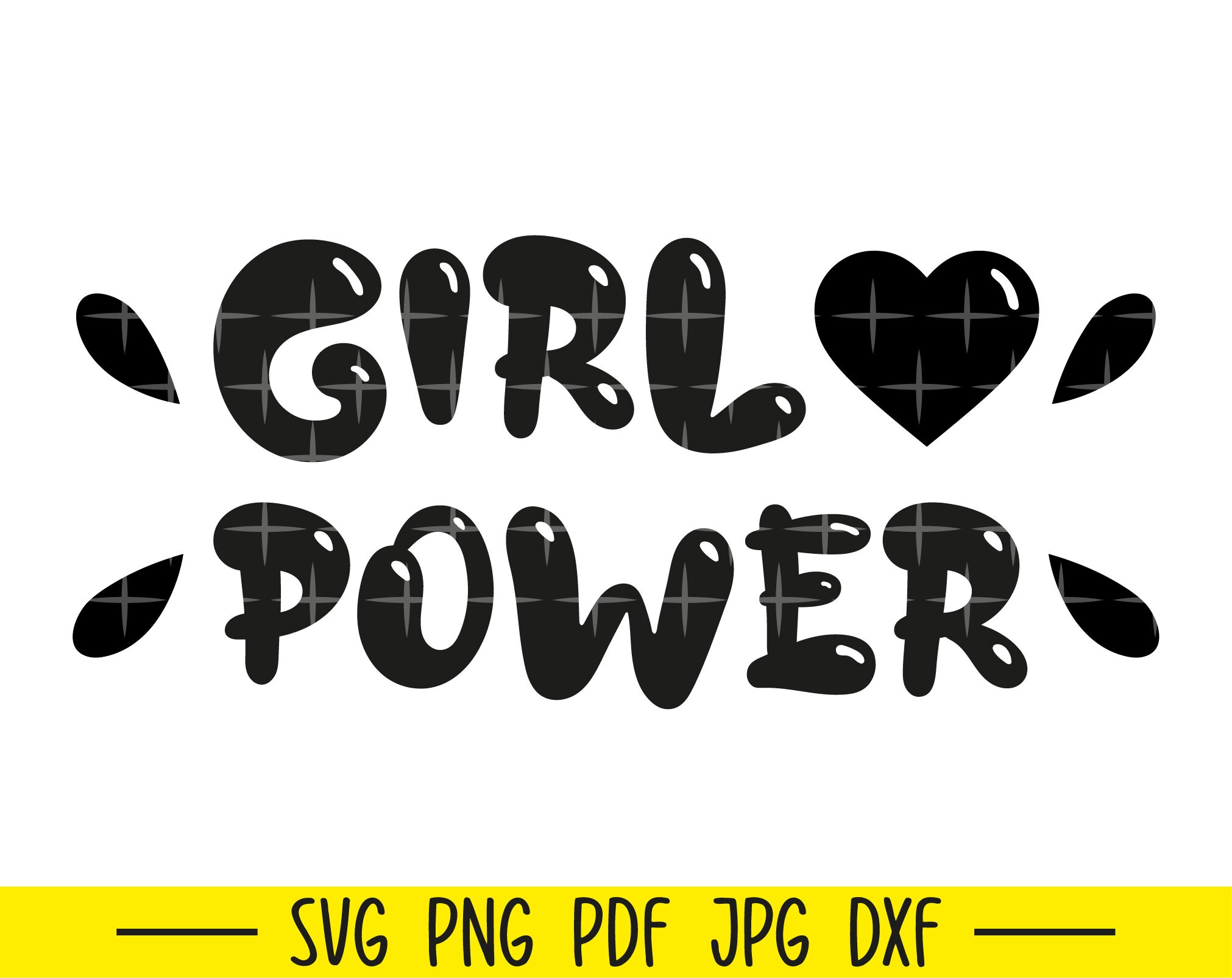Girl Power Svg Girl Power Svg File Girl Power Cut File Strong Woman