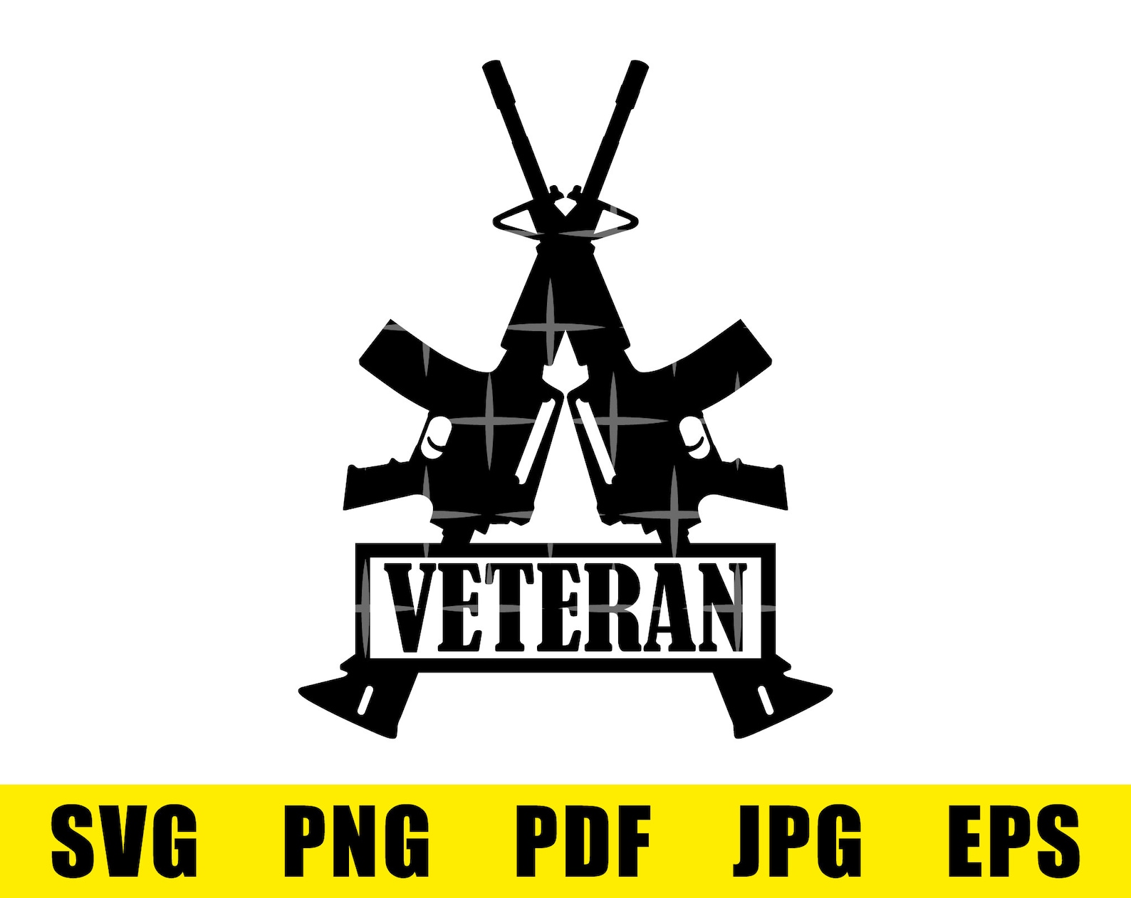 Veteran Svg, Rifles Svg, Veteran Cut File, Gun Svg, US Army Svg ...