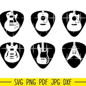 Guitar Pick Svg, Pick Svg, Guitar Svg, Electric Guitar Svg, Bass Guitar ...