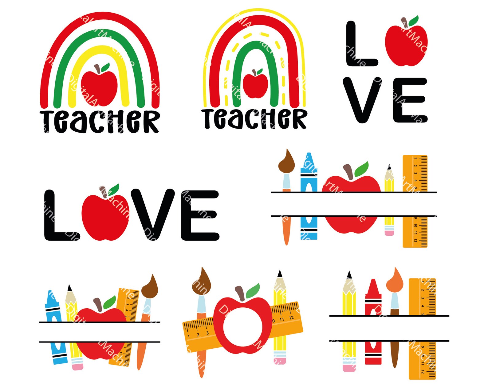 Svg de escuela, paquete de Svg de escuela, Svg de profesor, Svg de ...
