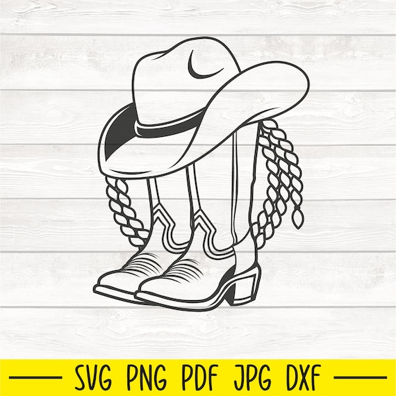 Silueta De Bota De Vaquera Botas De Vaquero Vectores Iconos