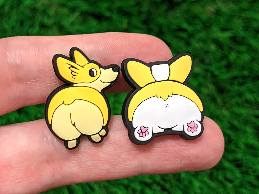 Corgi Shoe Charms - Etsy