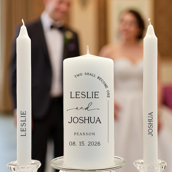 Wedding Unity Candle Sets - Etsy