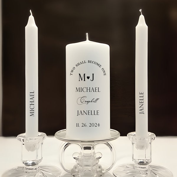 Monogram Candle - Etsy