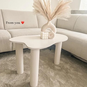 Wooden Coffee Table, Modern Style Coffee Table, Tooth Shape Coffee ...