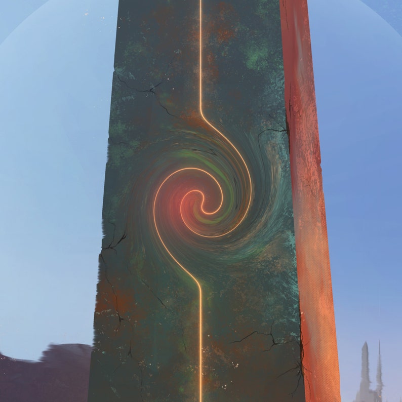 Hyperion Art Print From the WORLDS Series - Etsy