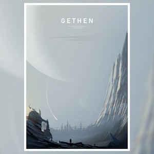 Gethen • Art Print From the WORLDS Series - Etsy