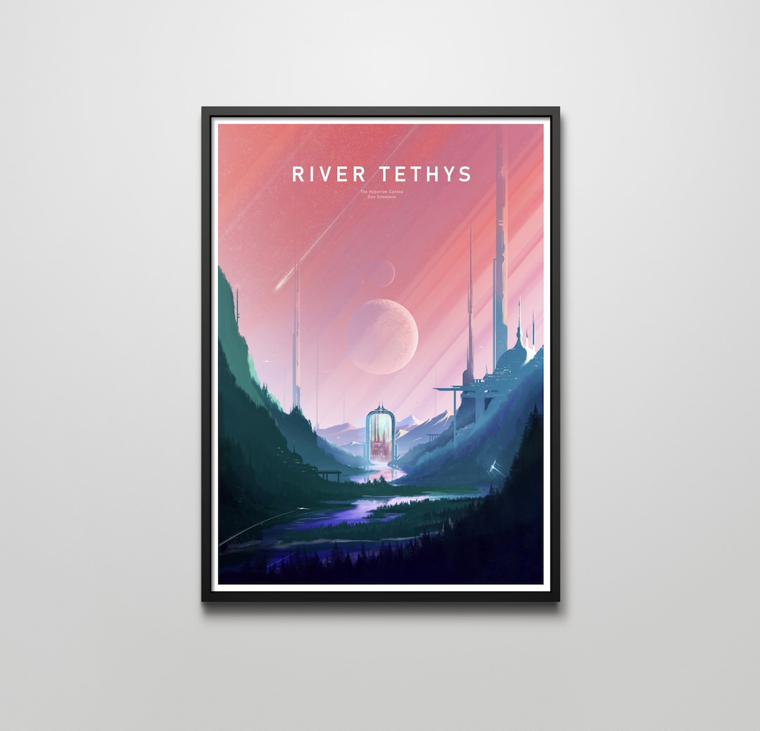 River Tethys • Art Print From the WORLDS Series - Etsy