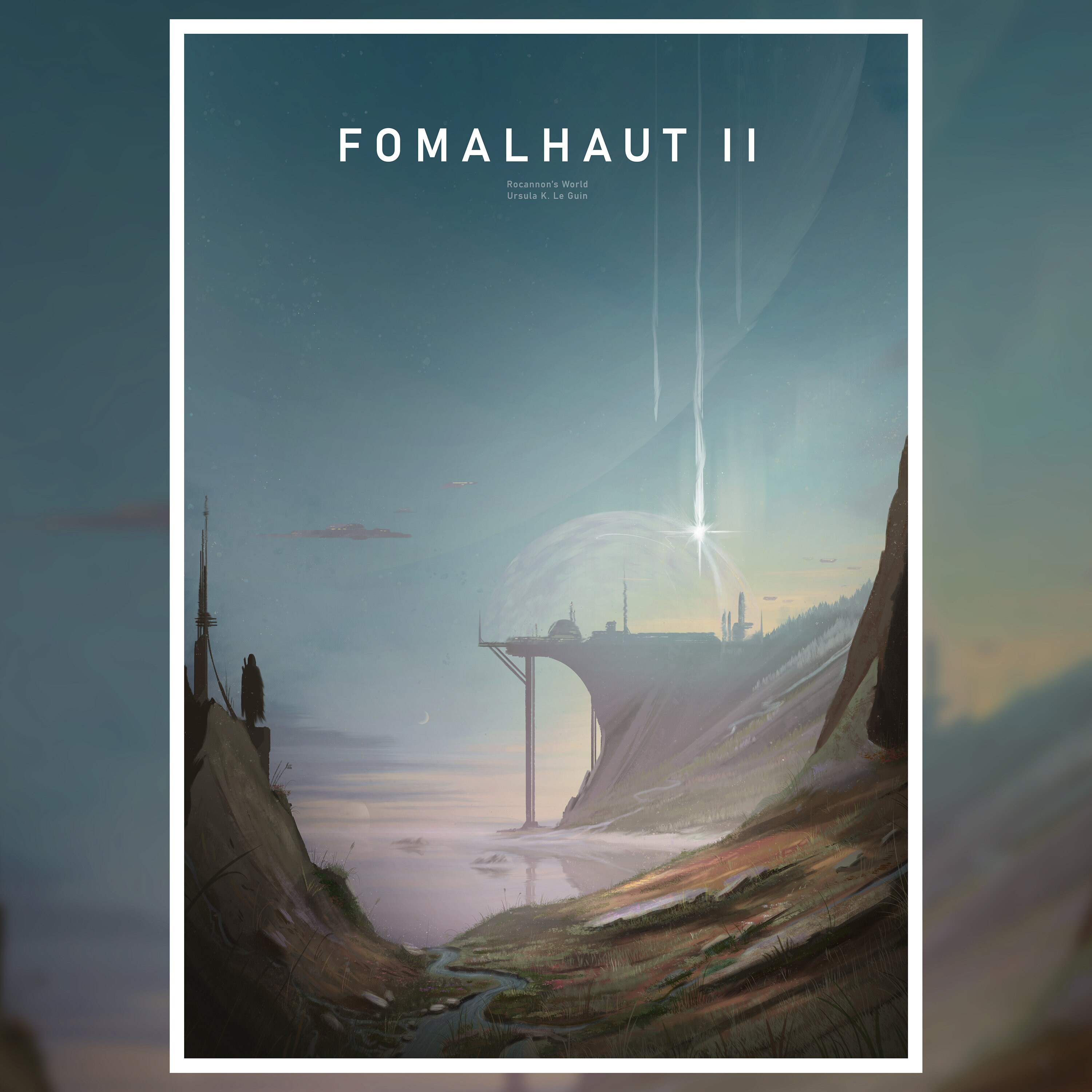 Fomalhaut II Art Print From the WORLDS Series - Etsy