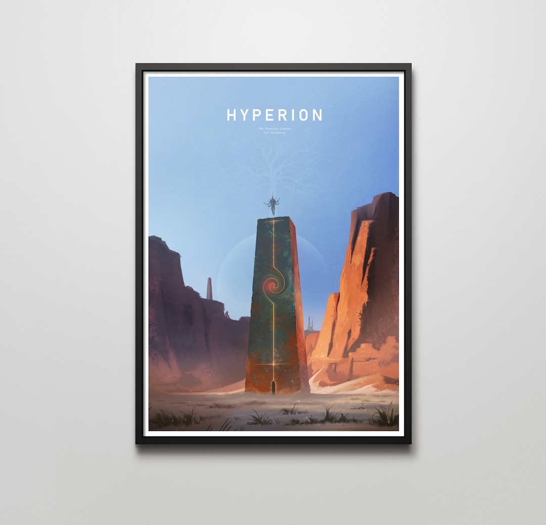Hyperion Art Print: Sci-fi Worlds Series, Dan Simmons Inspired - Etsy