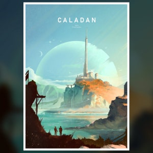 Caladan • Art Print From the WORLDS Series - Etsy