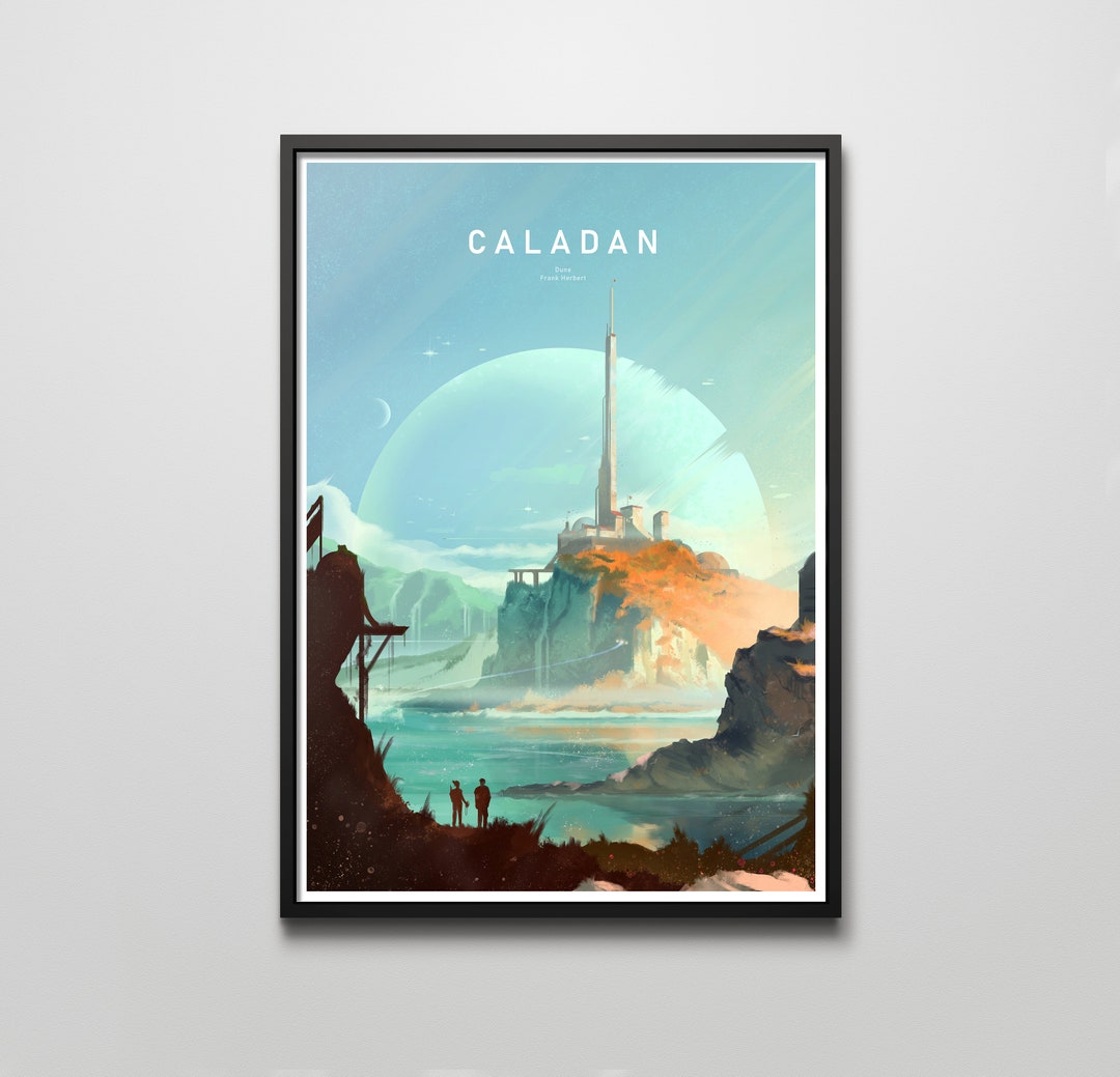 Caladan • Art Print From the WORLDS Series - Etsy