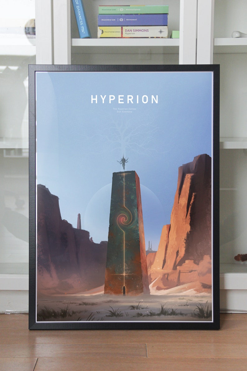 Hyperion Art Print From the WORLDS Series - Etsy