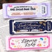 Romantasy and Romance Reader Ticket Bookmarks Gift for Book Lovers ...