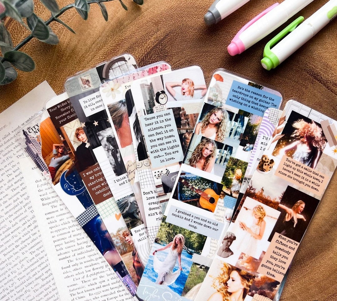 TS Eras Album Collage Bookmarks Limited Time - Etsy