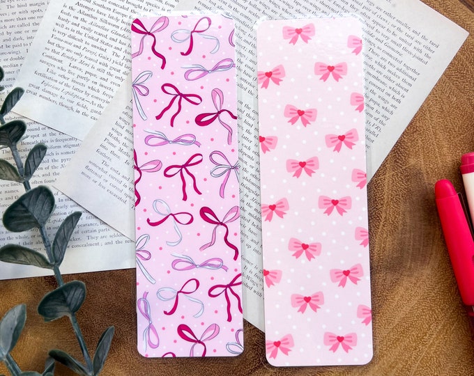 Bookish Spring Bookmarks Gift for Book Lover, Personalized Reader Gift ...