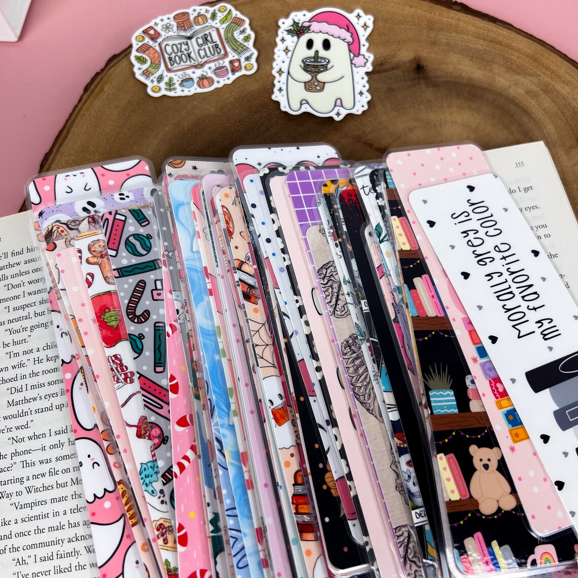 Genre Bookmarks | Gift for Book Lovers, Reader Accessory, Tassel ...