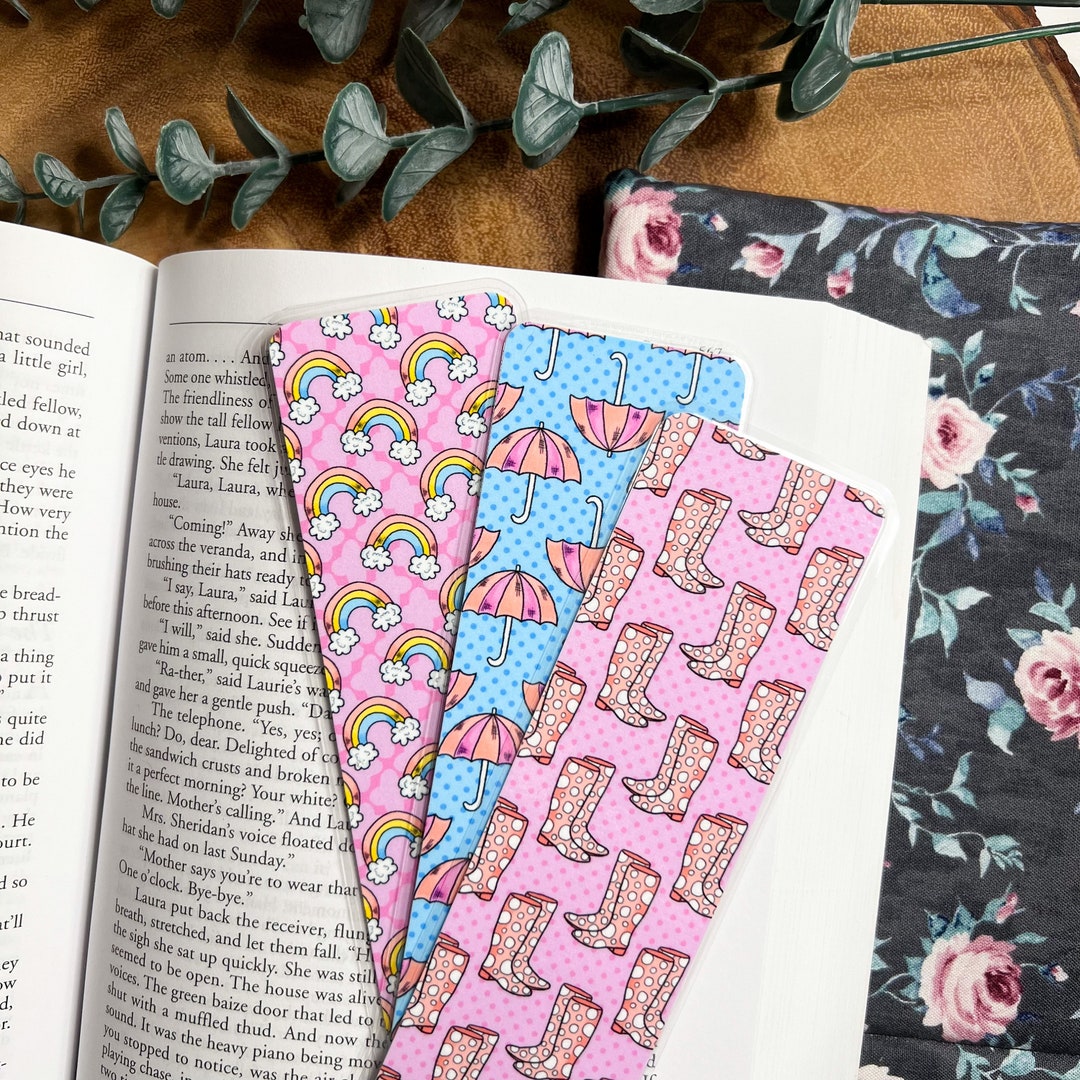 Spring and Rainbow Bookmark Collection Gift for Book Lovers Aesthetic ...