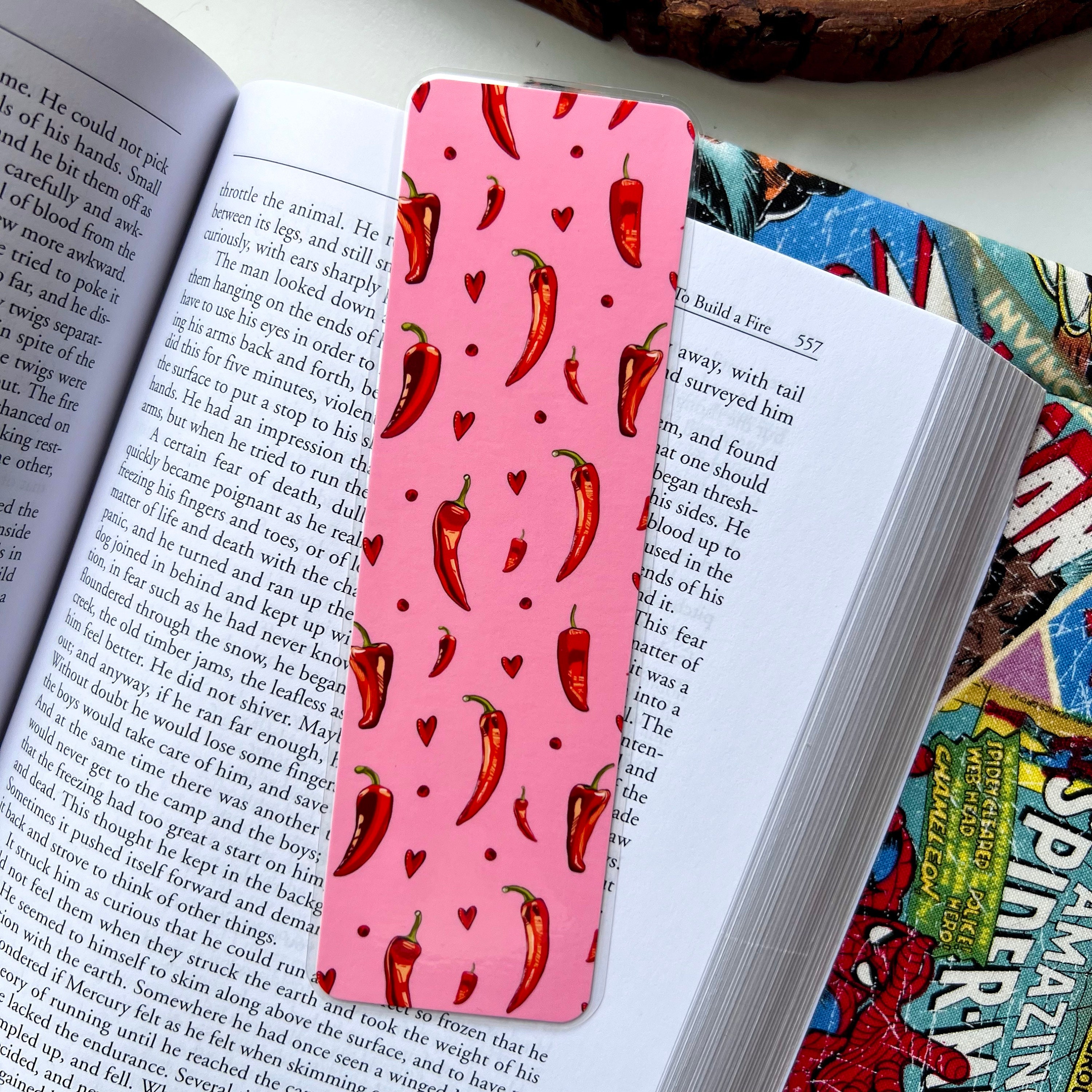 Spicy Smutty Reads Bookmark, Gift for Book Lovers, Personalized Bookish ...