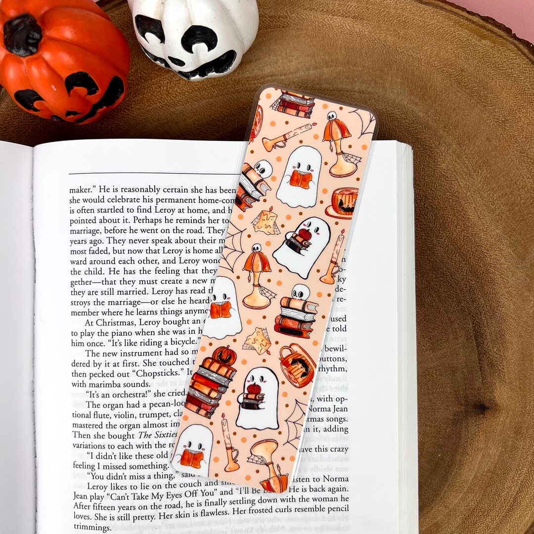 Haunted Library Bookmark | Gift for Book Lovers, Personalized Reader ...