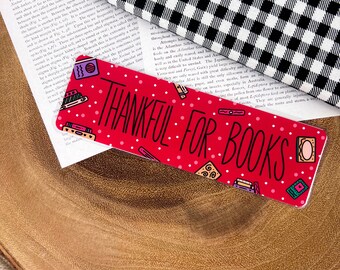 All I Want for Christmas is Books Bookmarks, Gift for Book Lovers ...