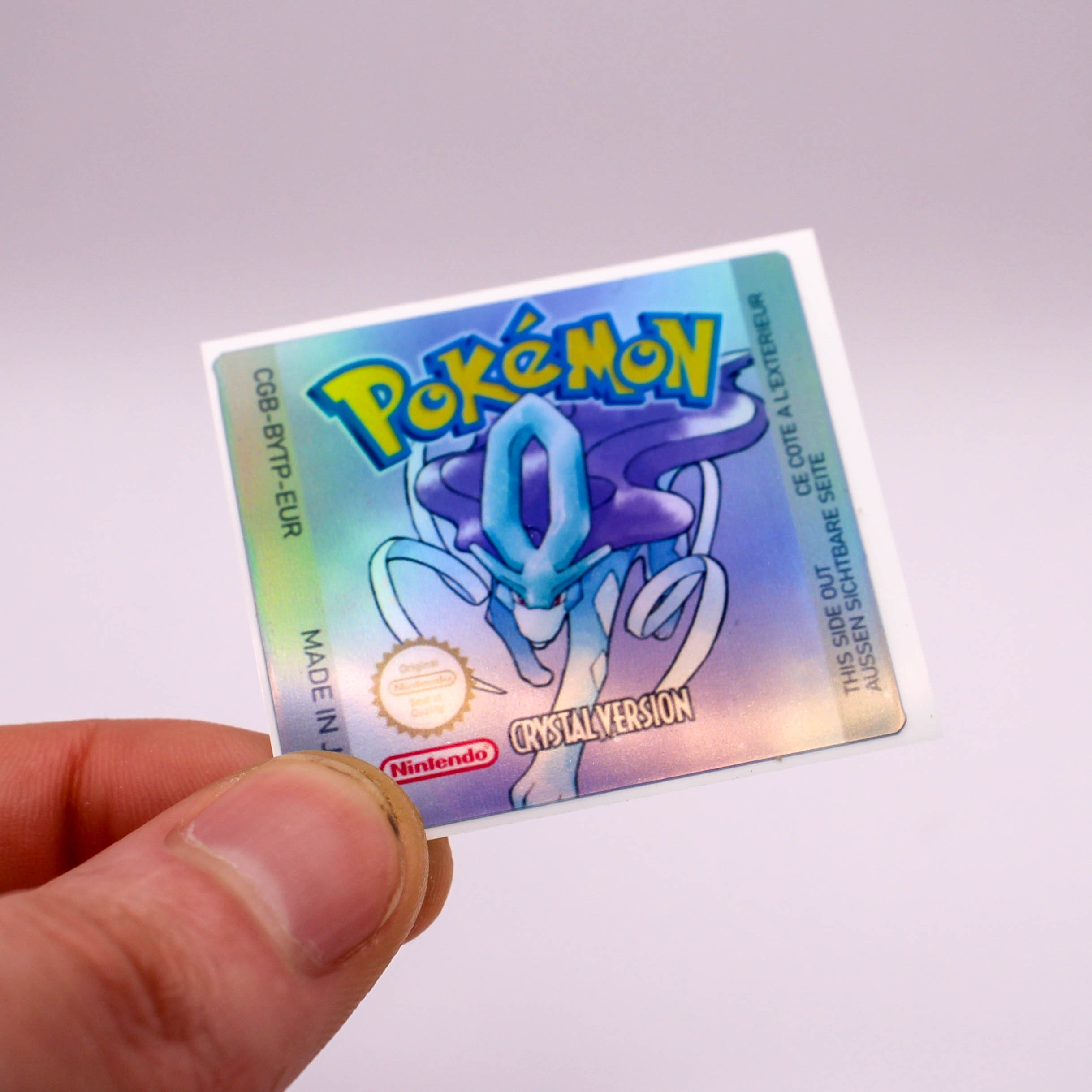 Pokemon Crystal Cartridge