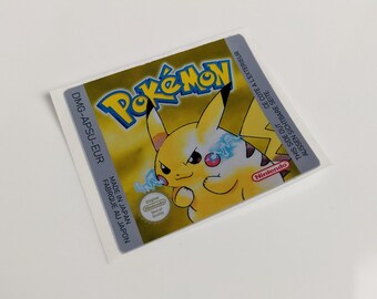 Gameboy Game Labels - Etsy UK