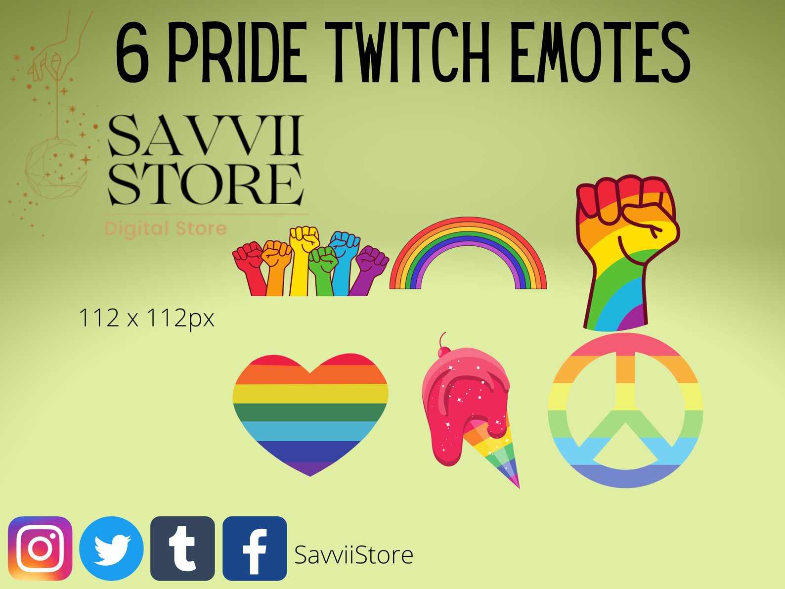 6 Pride Twitch Emote Pack LGBTQIA Emotes Pride Emotes - Etsy Australia
