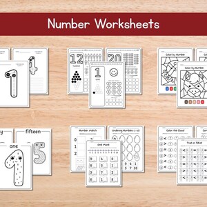 Preschool Mega Workbook Bundle Printable | 600+ Pages ABC, Numbers ...