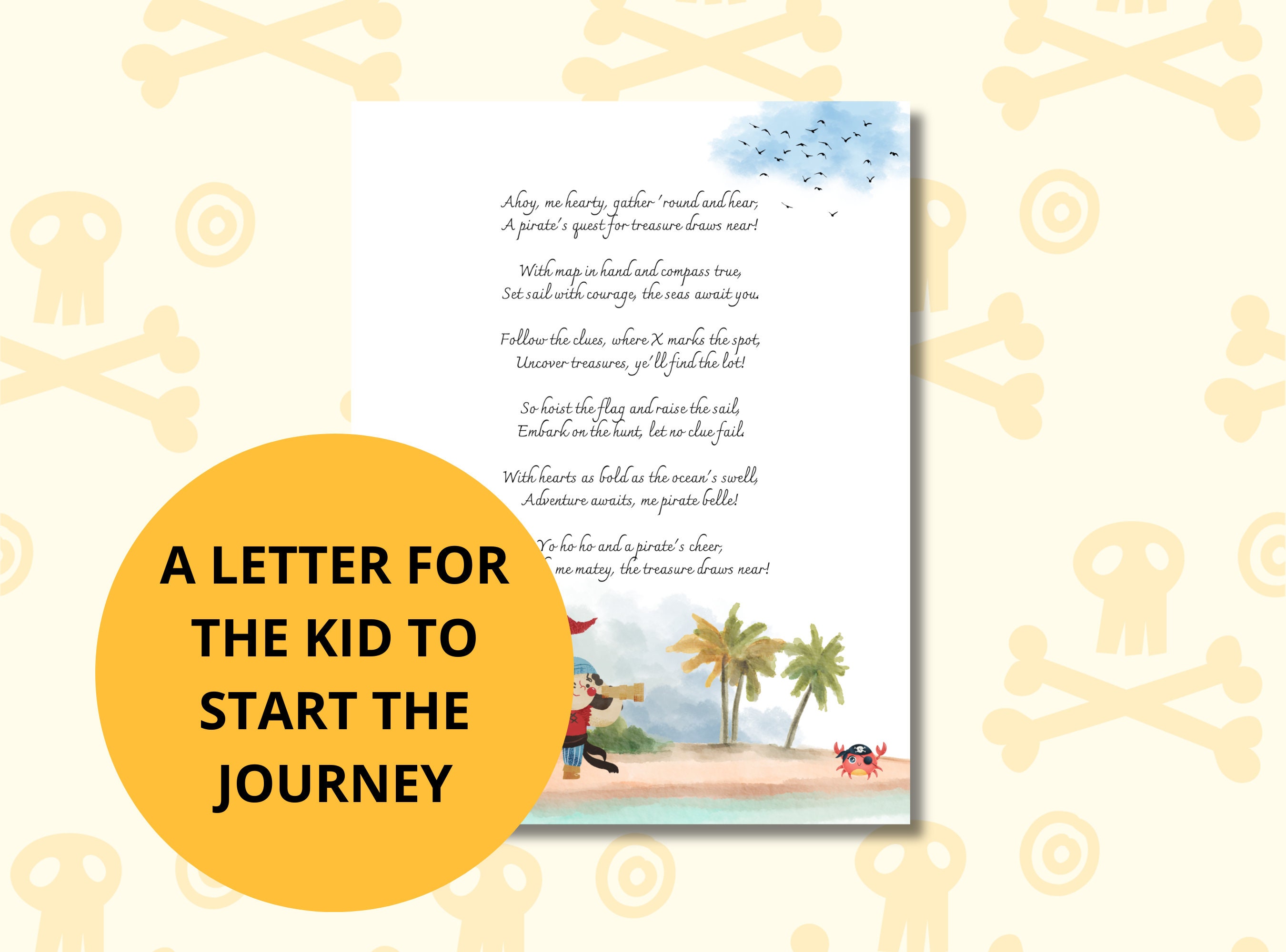 DIY Pirate Treasure Hunt for Kids | Birthday Treasure Hunt | Birthday ...