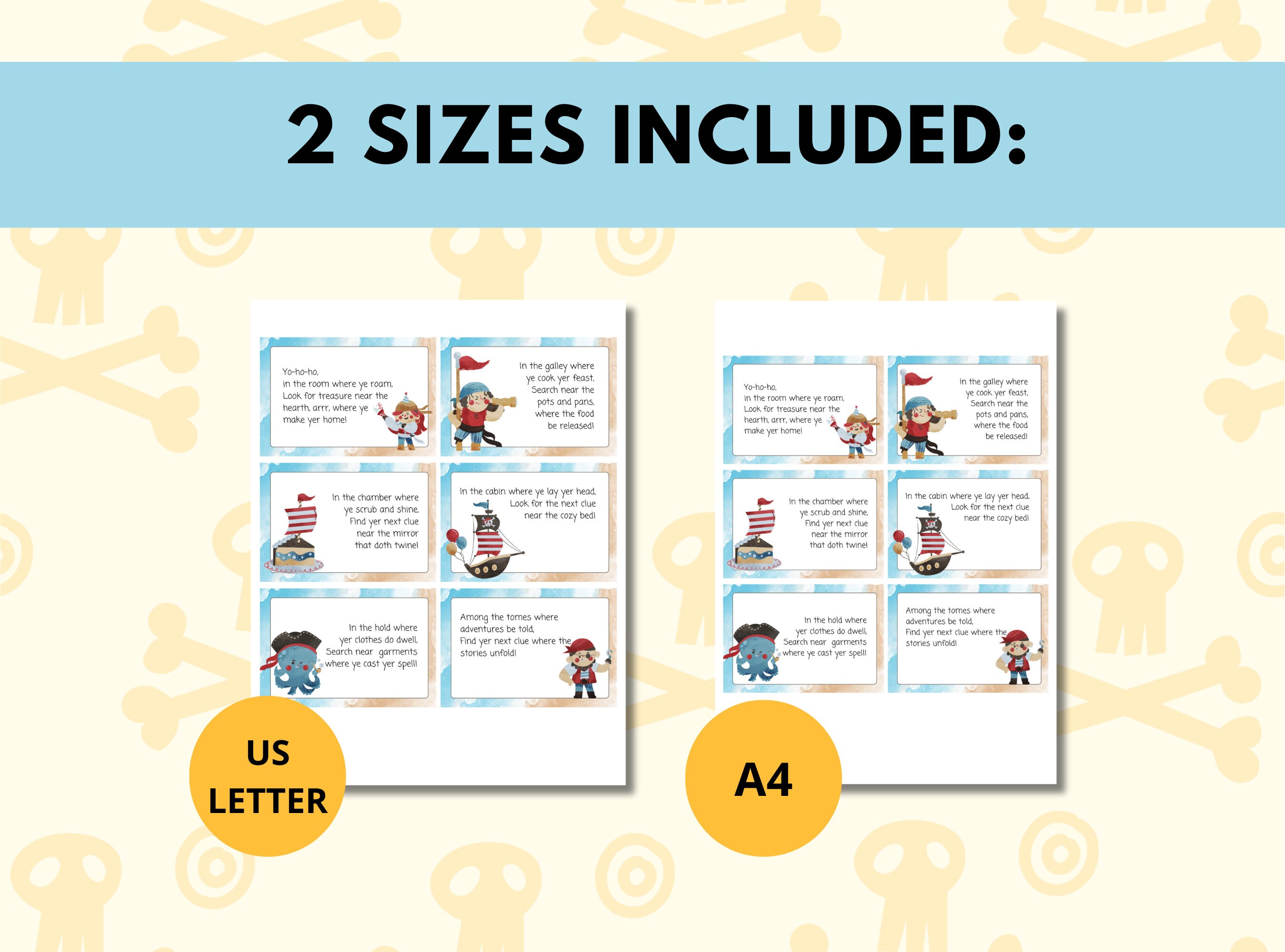 DIY Pirate Treasure Hunt for Kids | Birthday Treasure Hunt | Birthday ...