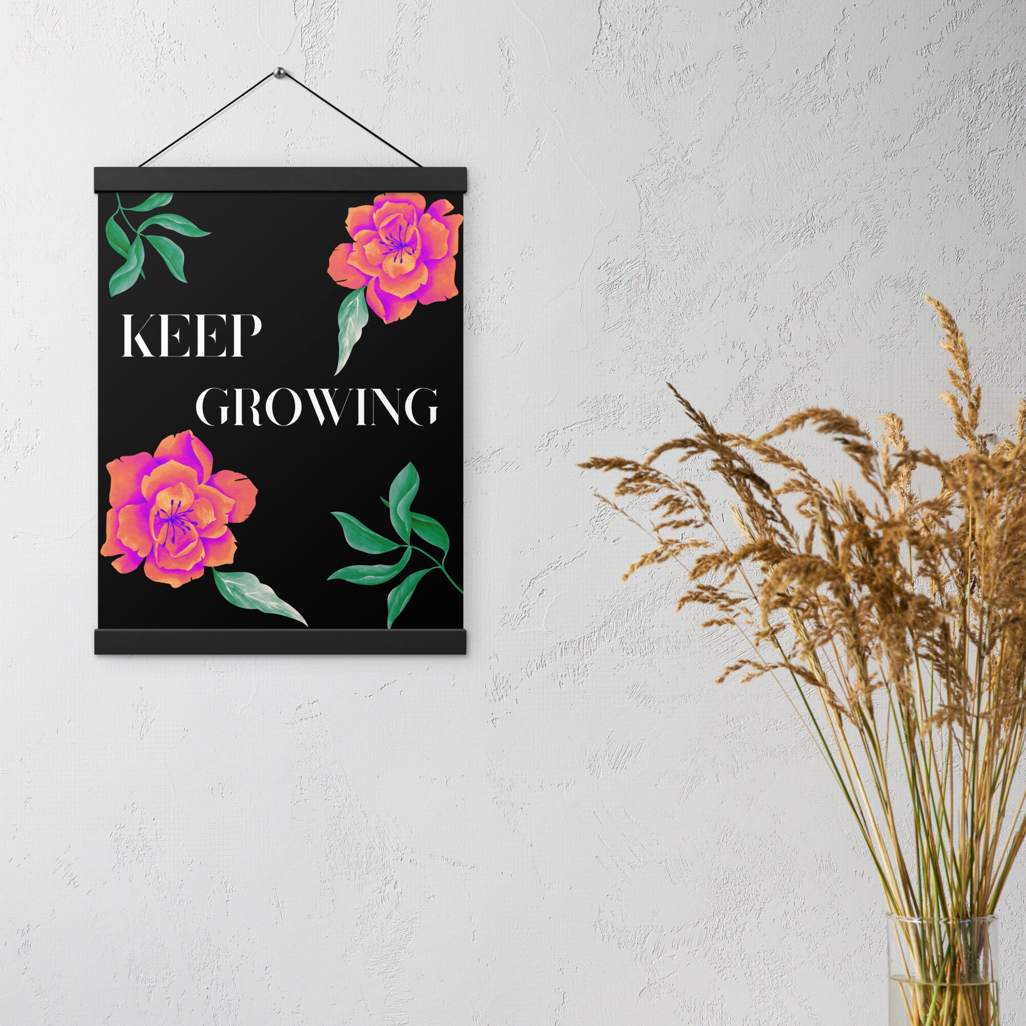 Keep Growing Poster - Etsy
