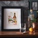 VINTAGE KENTUCKY WHISKEY Ad, 1950s Manly Ad Appeal, Kitchen Cocktail ...