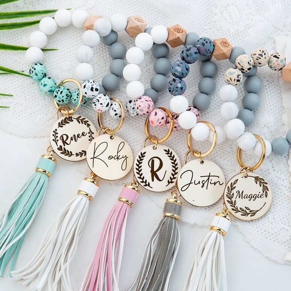 Beaded Keyring - Etsy