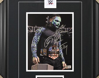 Jeff Hardy Signed 8X10 Photo Psa/dna Coa Wwe Autographed Hardy Boyz - Etsy