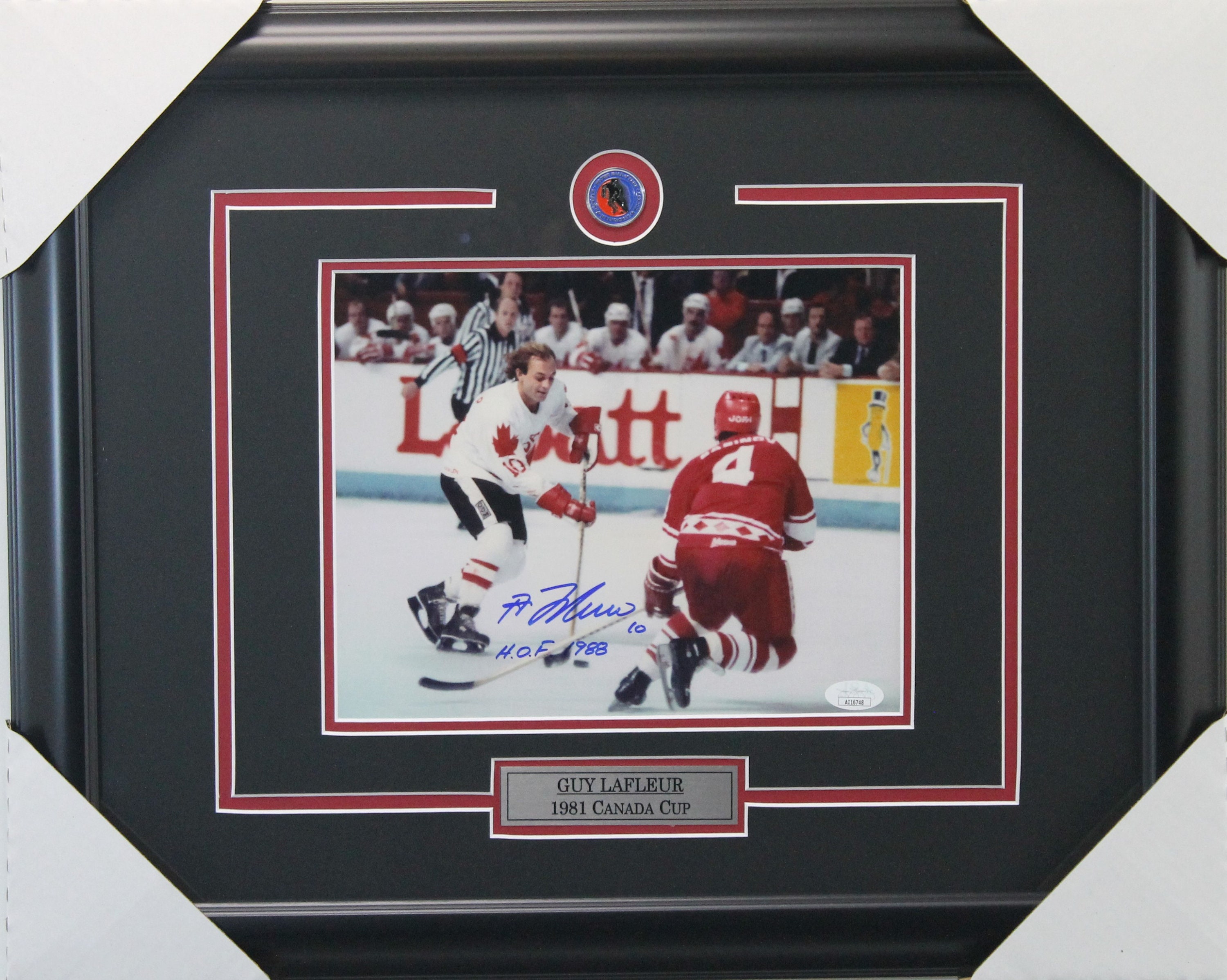 Guy Lafleur Signed Autograph Montreal Canadiens 8x10 Framed - Etsy