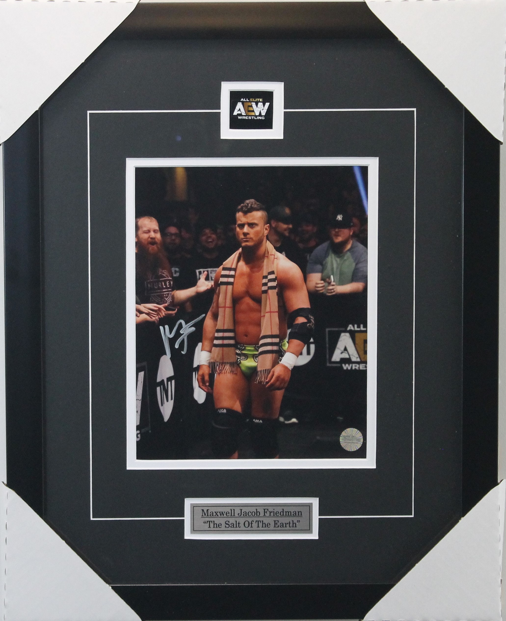 MJF Signed Autograph AEW Wrestling 8x10 Framed - Etsy