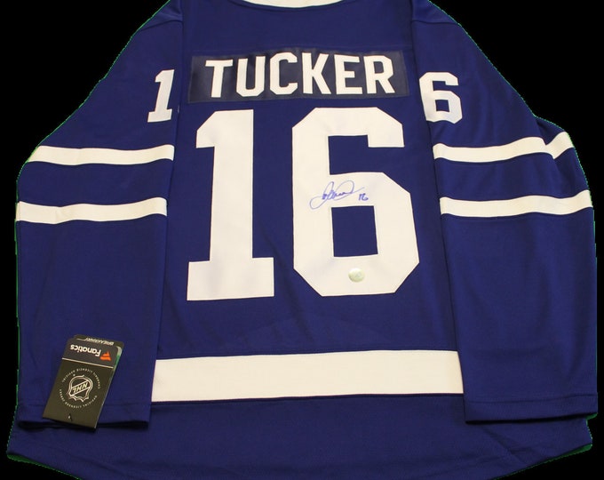 Darcy Tucker Signed Autograph Toronto Maple Leafs Jersey - Etsy