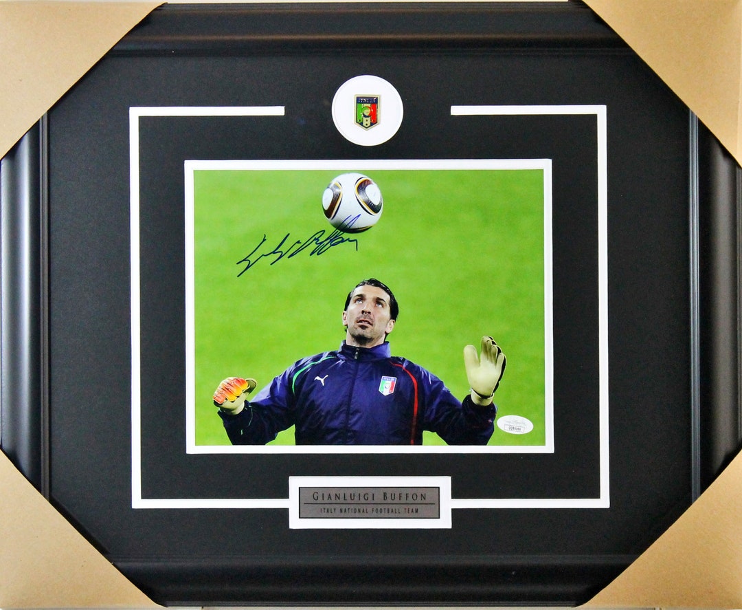 Gianluigi Buffon Signed Autograph Italy Soccer 8x10 Framed - Etsy