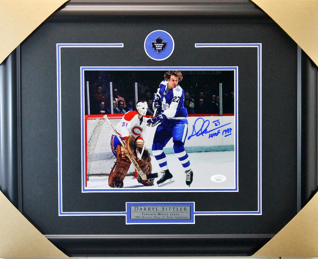Darryl Sittler Signed Autograph Toronto Maple Leafs 8x10 Framed - Etsy