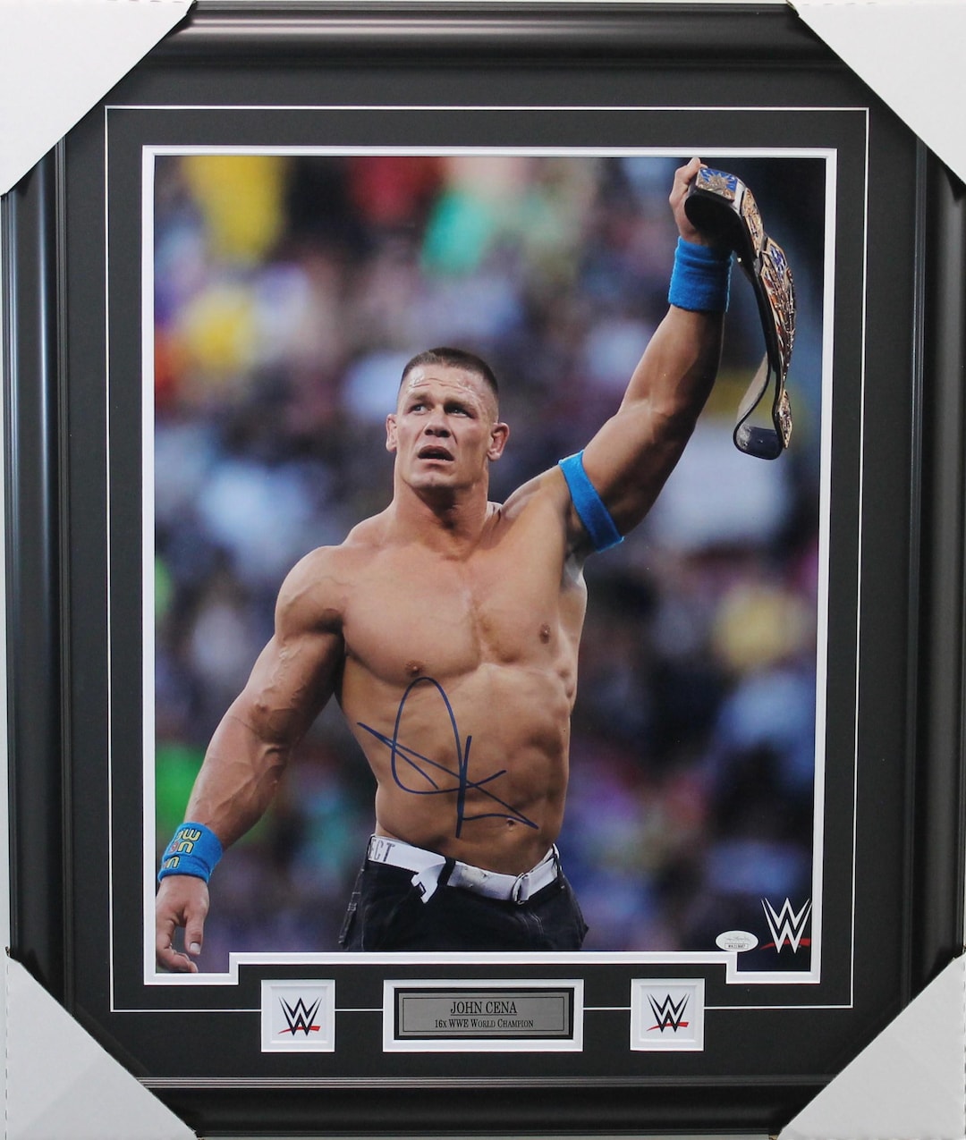 John Cena Signed Autograph WWF WWE Wrestling 16x20 Framed - Etsy