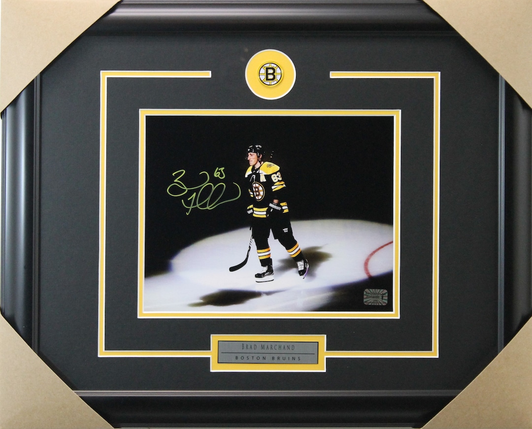 Brad Marchand Signed Autograph Boston Bruins 8 X 10 Framed - Etsy