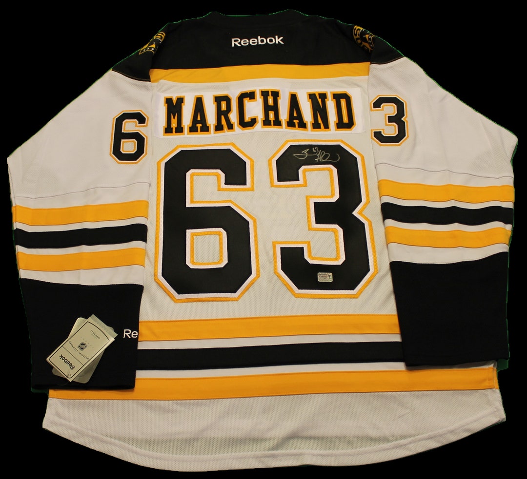 Brad Marchand Signed Autograph Boston Bruins Jersey - Etsy