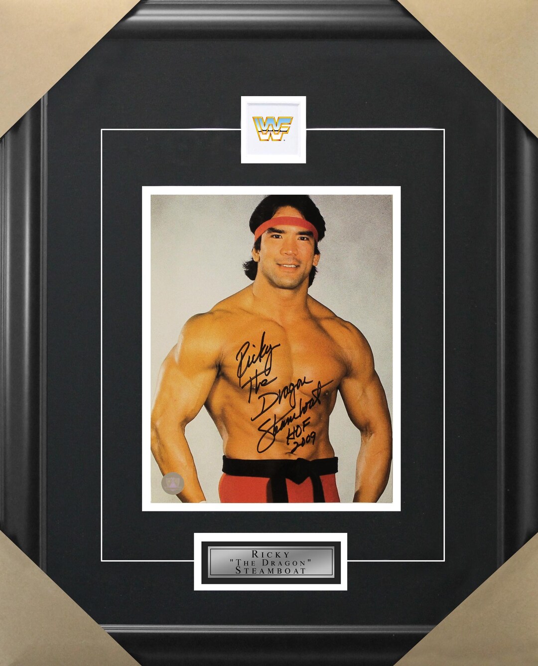 Ricky the Dragon Steamboat Signed Autograph WWF WWE Wrestling 8x10 ...